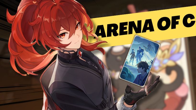 Forbidden Diluc Deck - Arena of Champions TCG Duel ! Genshin Impact ...
