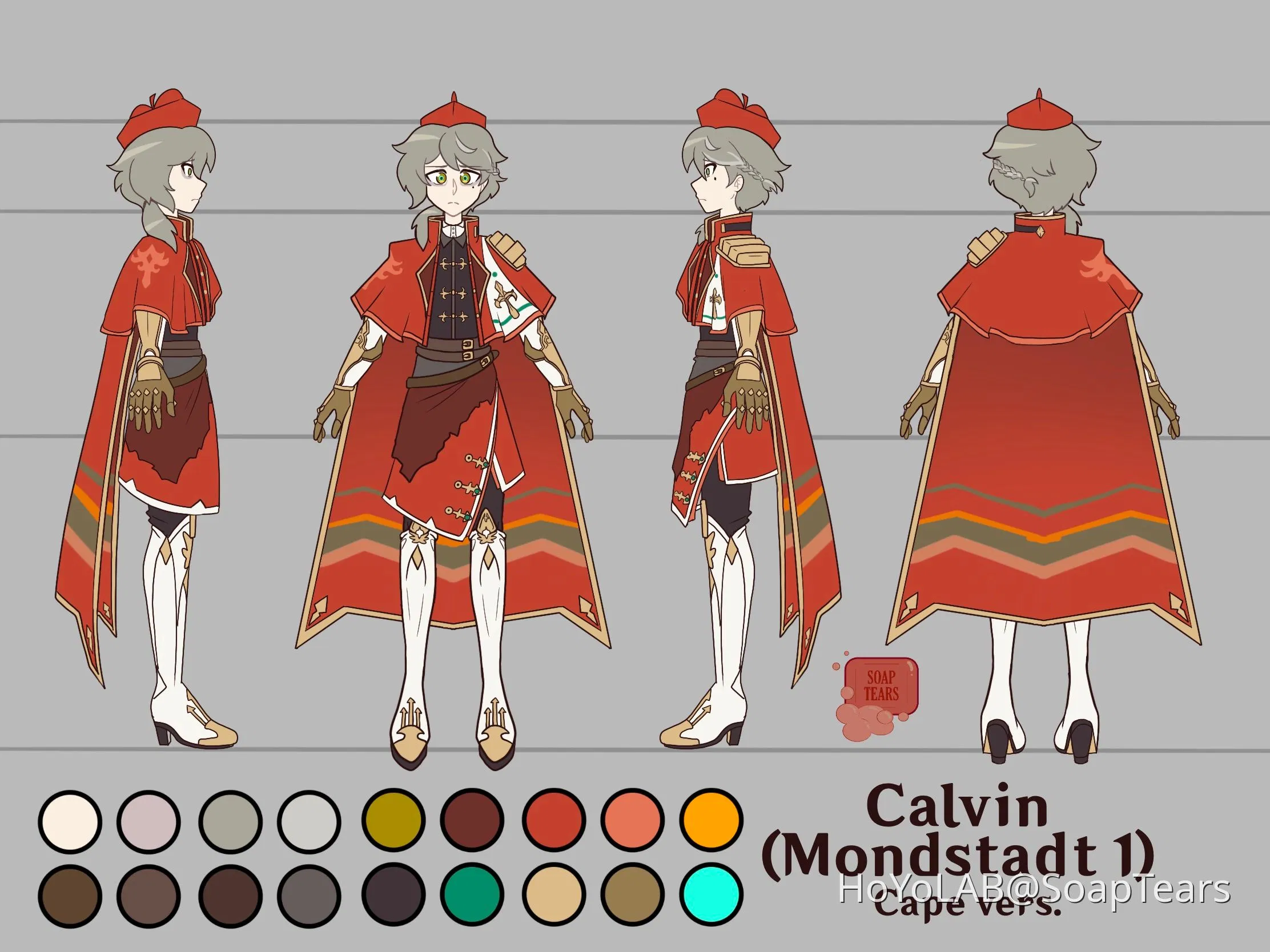 Turnaround Sheets Genshin Impact | HoYoLAB