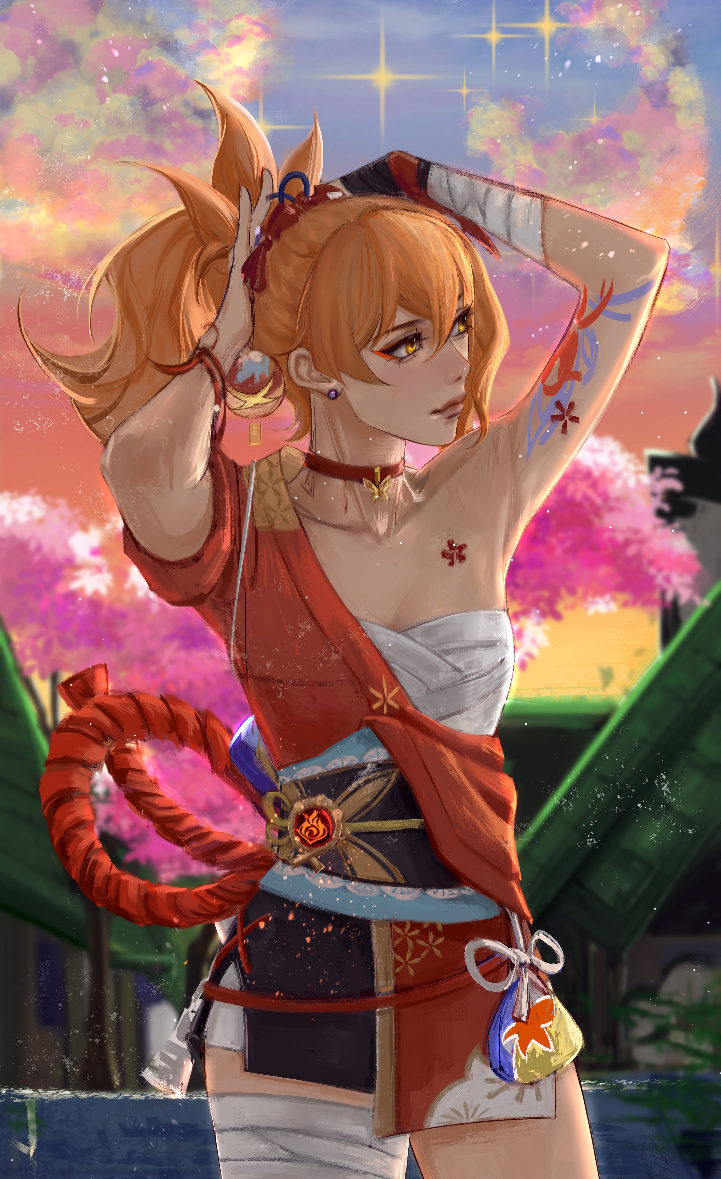 Red Sunrise Genshin Impact | HoYoLAB