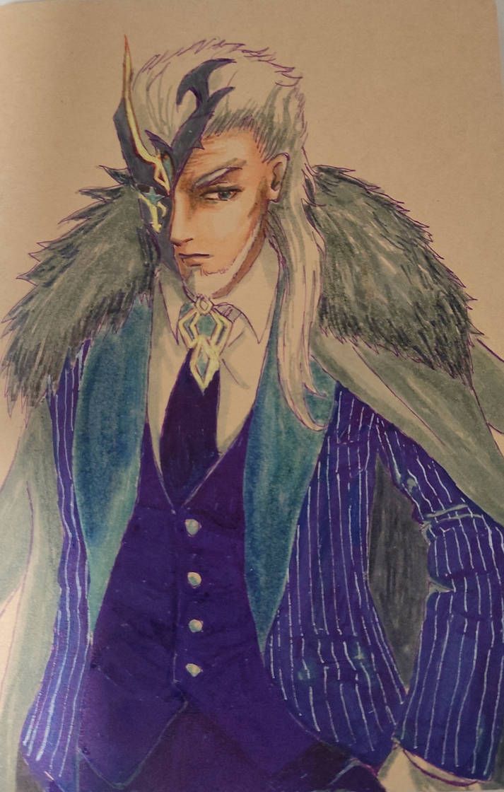 Pierro in suit Genshin Impact | HoYoLAB