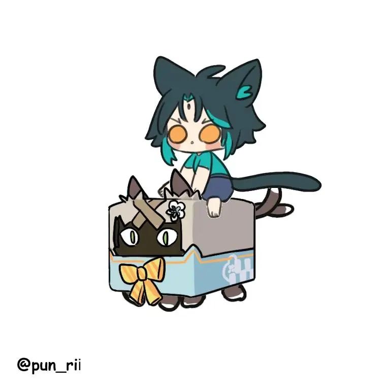 Xiaomeow , Kazumeow , Scarameow, Anemeow Genshin Impact | HoYoLAB