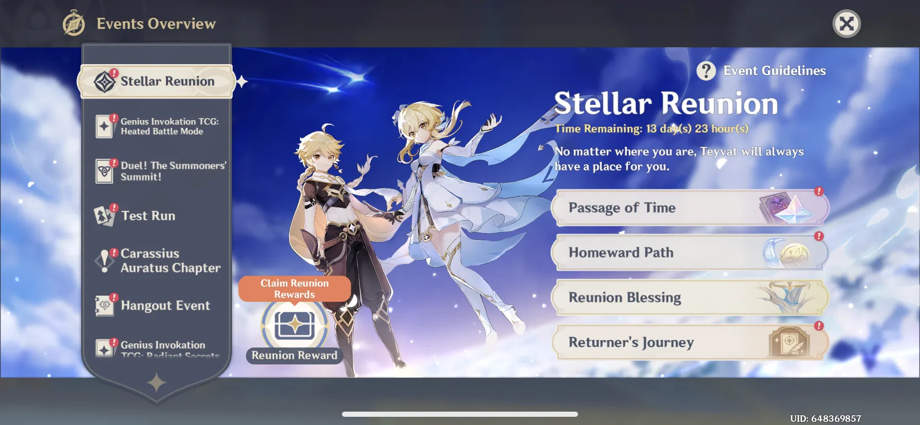 Stellar Reunion Genshin Impact | HoYoLAB