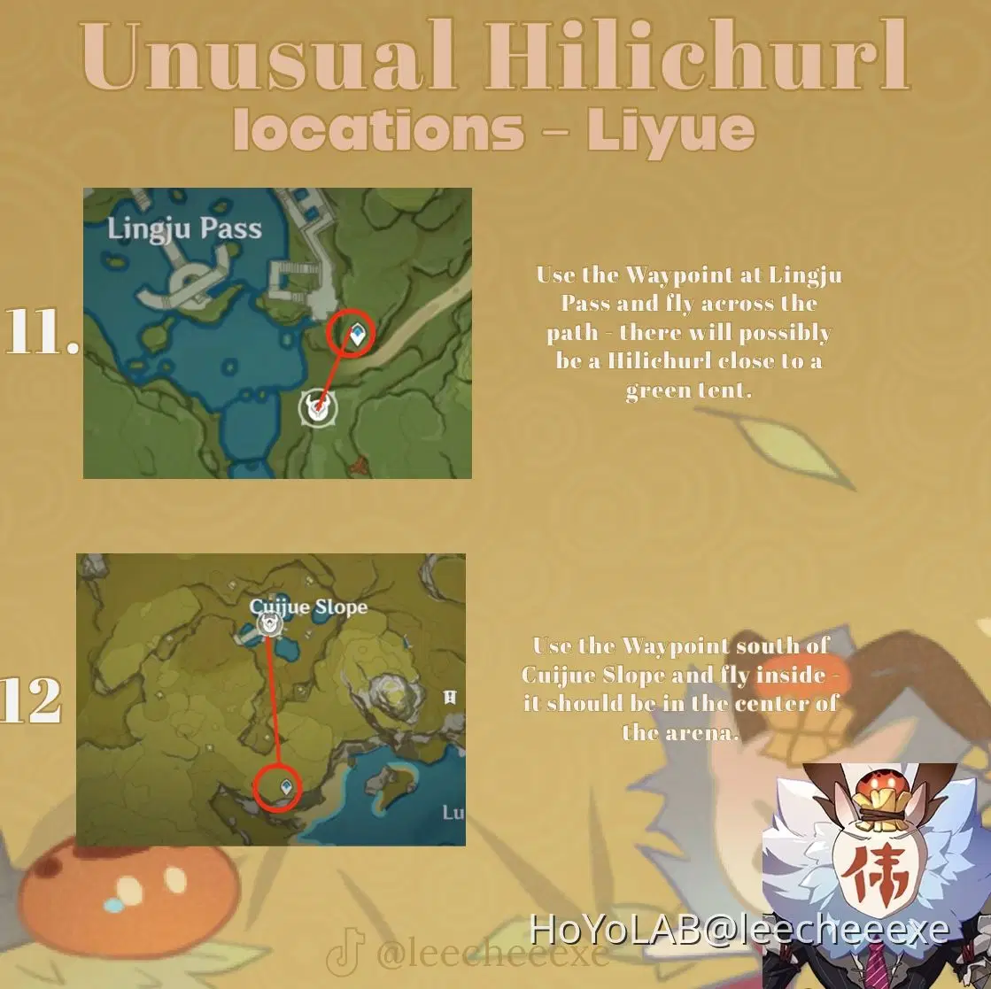 Unusual Hilichurl Locations Genshin Impact | HoYoLAB