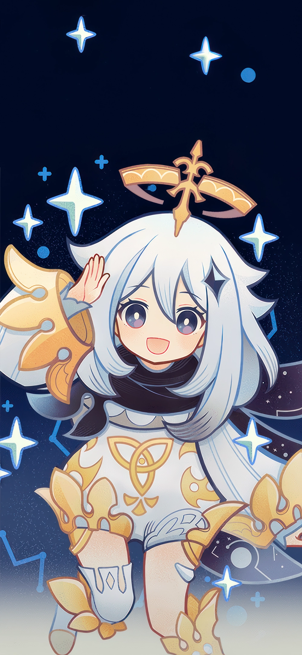 Genius Invokation TCG Card Wallpaper Character Collection 2 - Paimon, Hu Tao, & Yoimiya Genshin ...