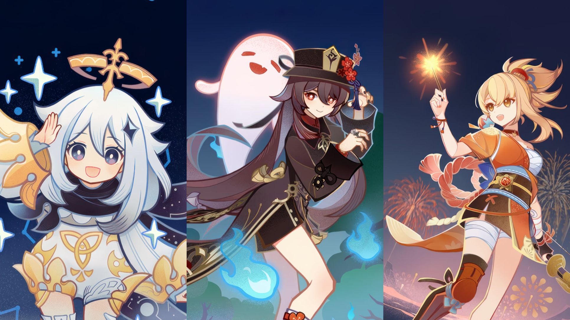 Genius Invokation TCG Card Wallpaper Character Collection 2 - Paimon ...