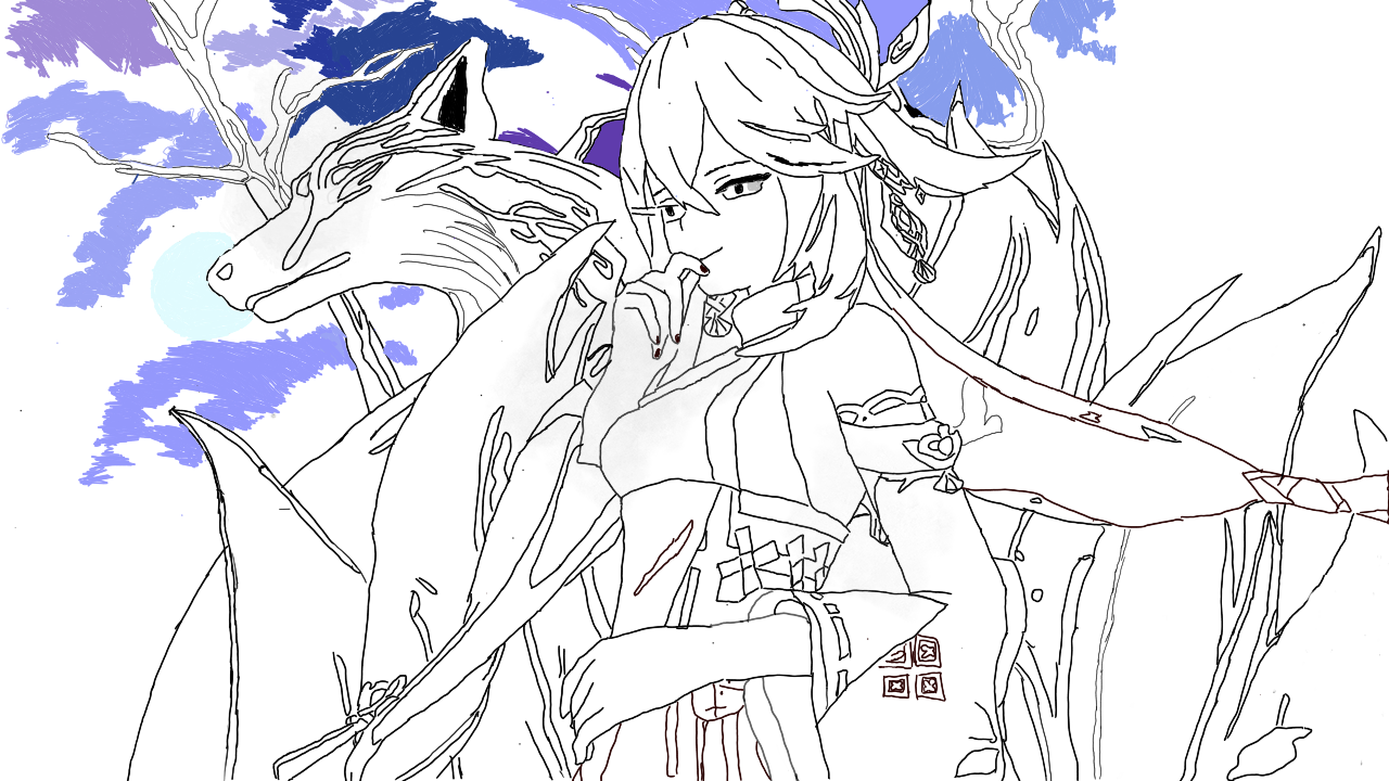 Yae Miko! Genshin Impact | HoYoLAB