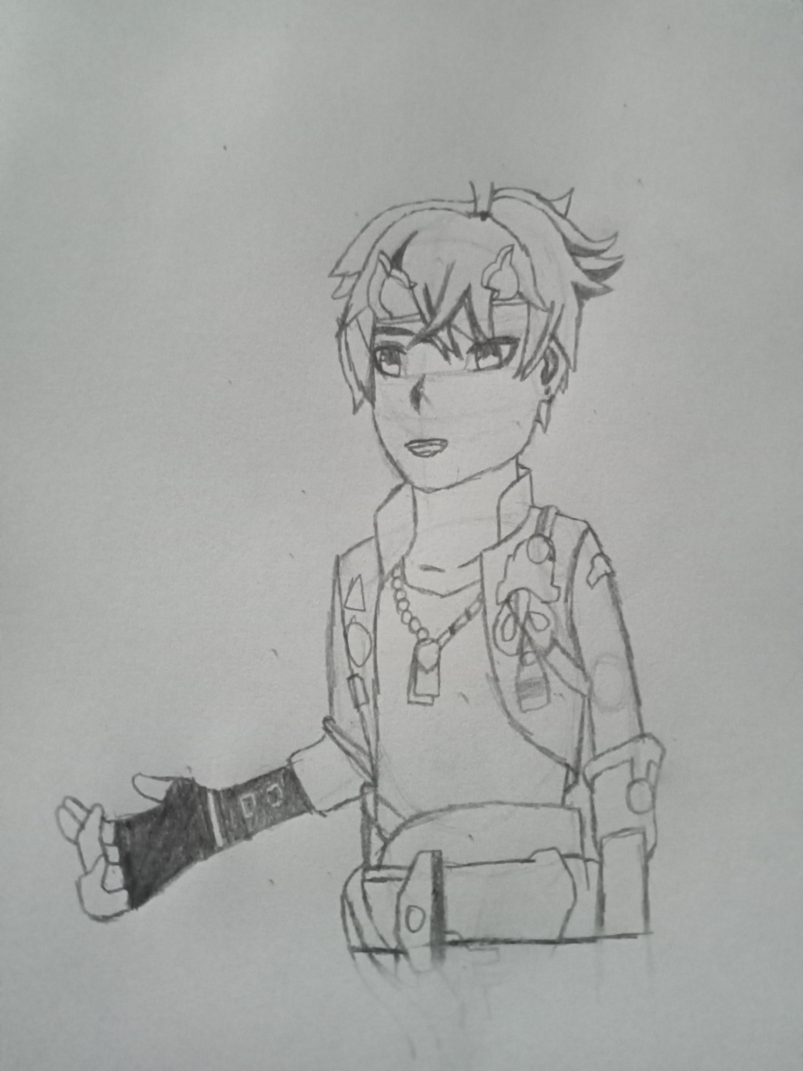 Day 6 of drawing genshin characters Genshin Impact | HoYoLAB