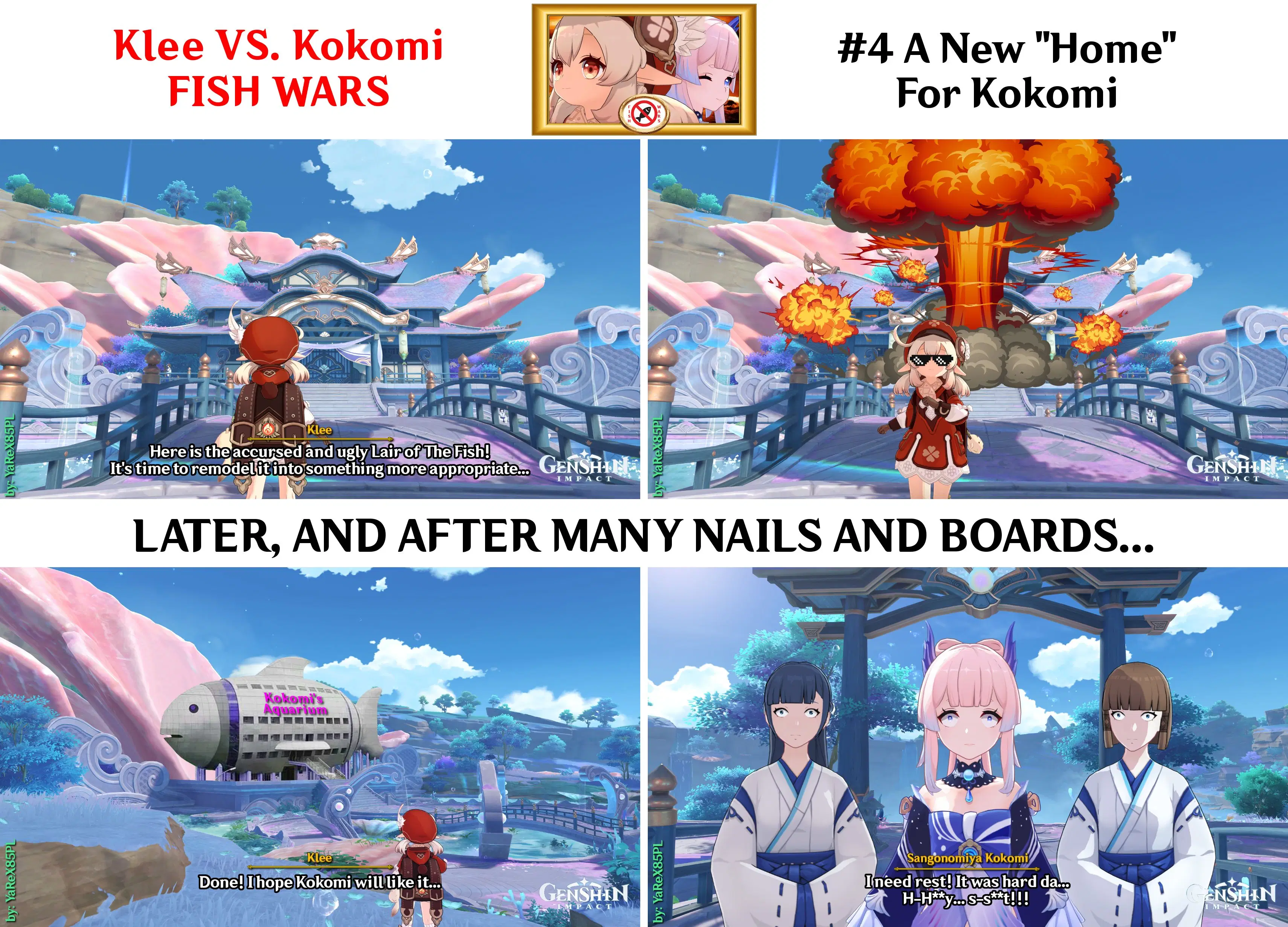 A New Home For Kokomi (Fish Wars #4) Genshin Impact | HoYoLAB