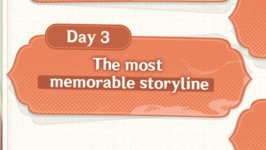 【Day 3】The Most Memoriable Storyline [Belated Post] Genshin Impact ...