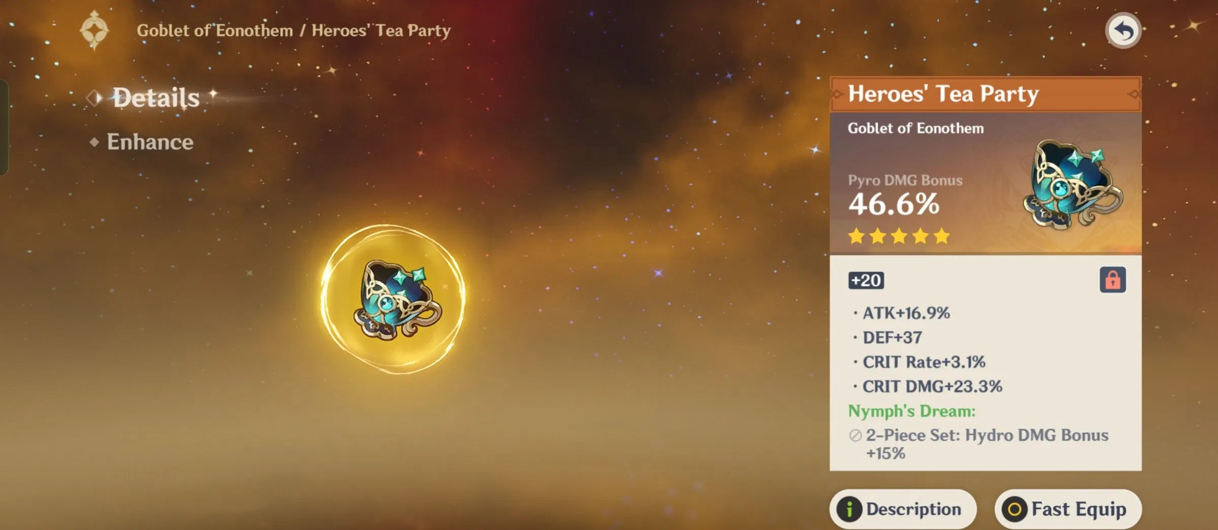 Pyro DMG bonus goblet with crit rate AND crit dmg?? Genshin Impact ...