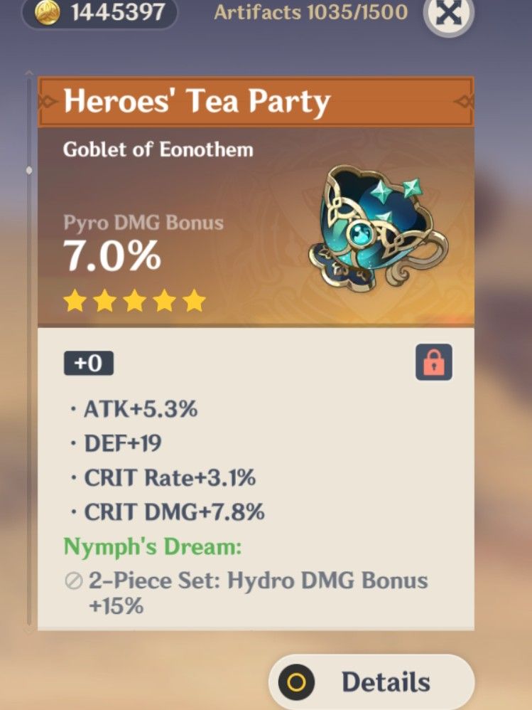 Pyro DMG bonus goblet with crit rate AND crit dmg?? Genshin Impact ...