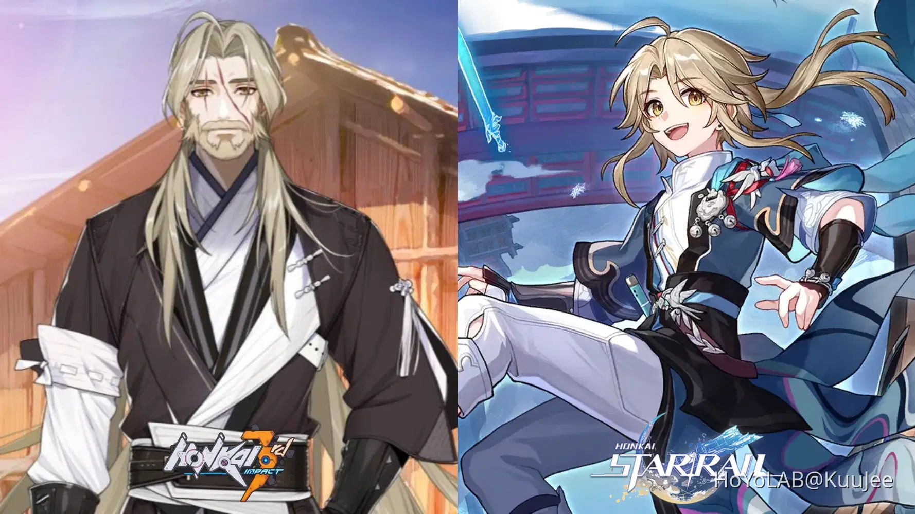 Similiar characters across Honkai Star Rail, Honkai Impact 3rd, and Genshin Impact Honkai Impact ...