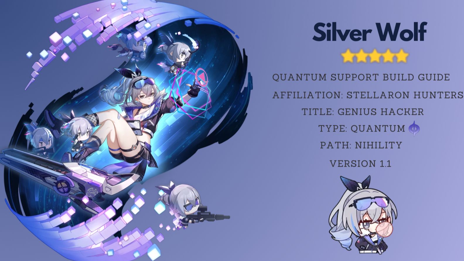Silver Wolf Build Guide Ver 1.1 Honkai: Star Rail | HoYoLAB