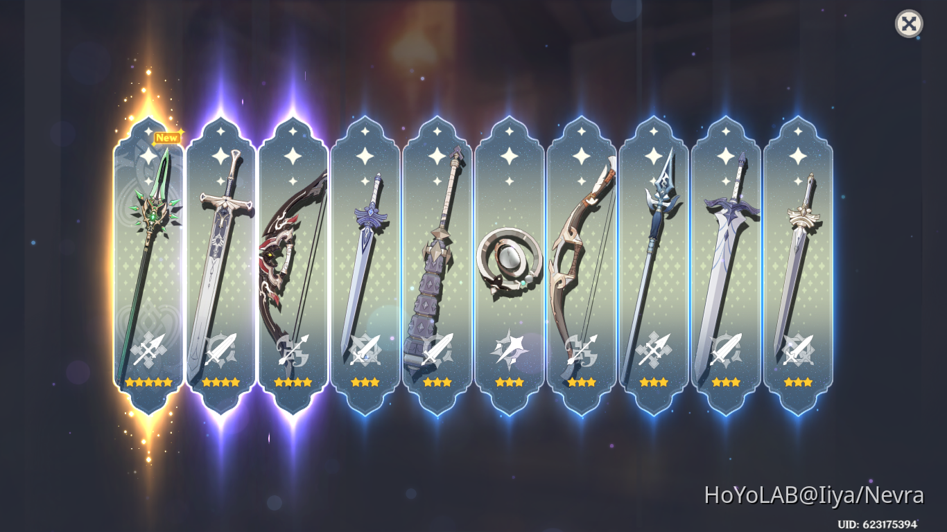 Xiao's Weapon ........ (0 o 0) Genshin Impact | HoYoLAB