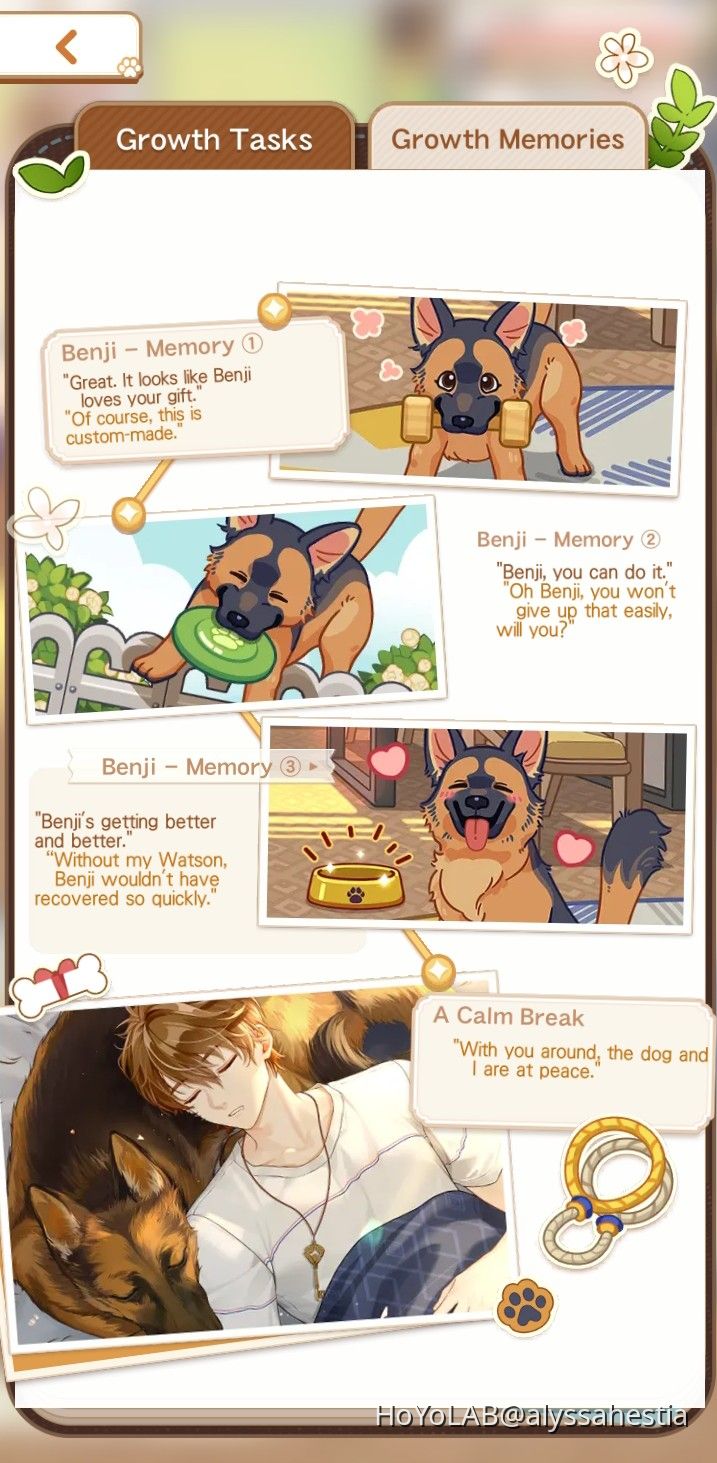 bgs from luke's "fluffy fuzzy time" Tears of Themis | HoYoLAB