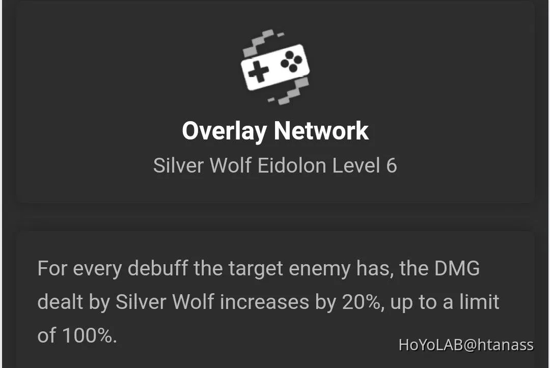 Silver Wolf Eidolon Honkai: Star Rail | HoYoLAB