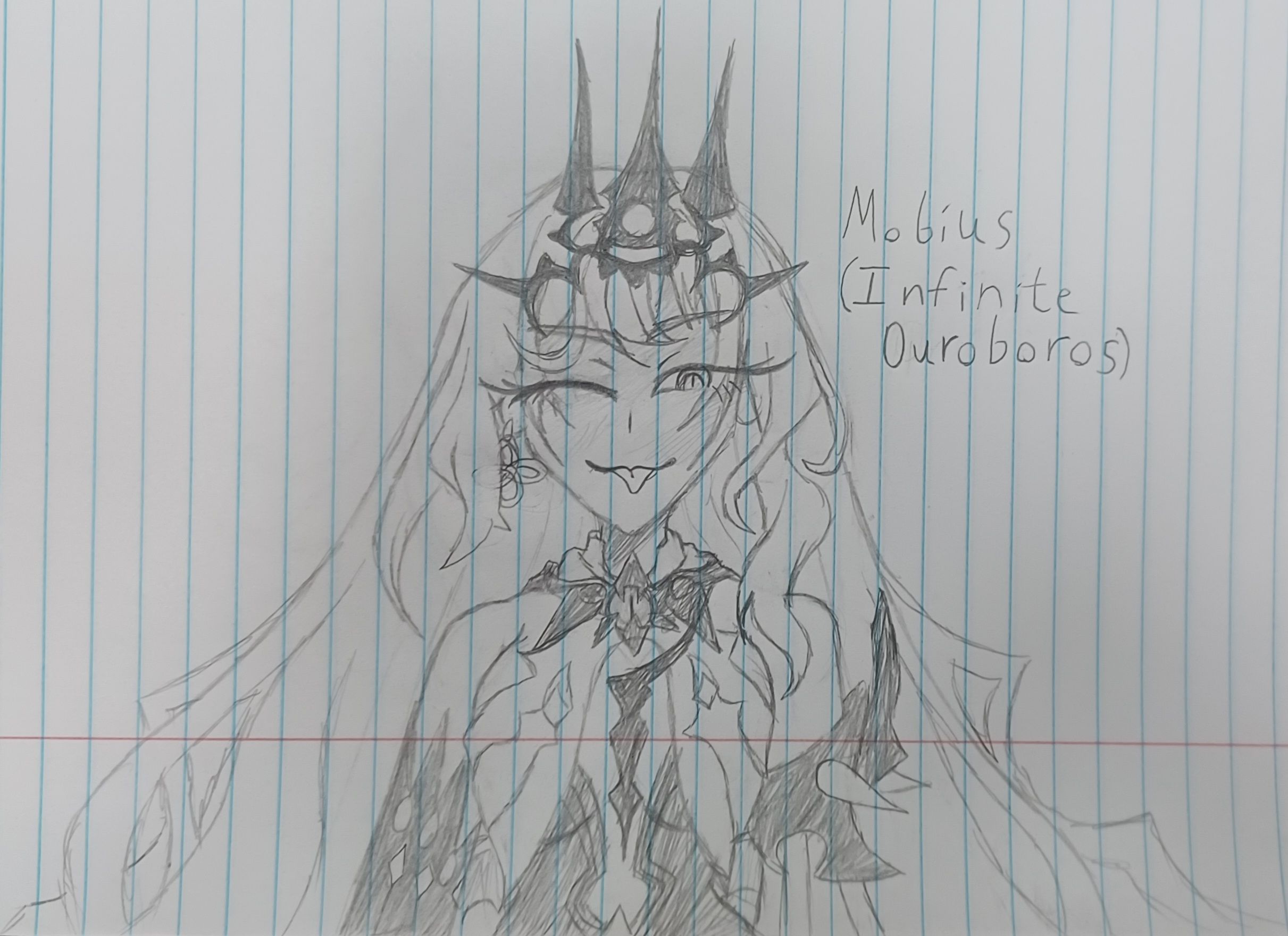 Mobius (Infinite Ouroboros) sketch! Honkai Impact 3rd | HoYoLAB