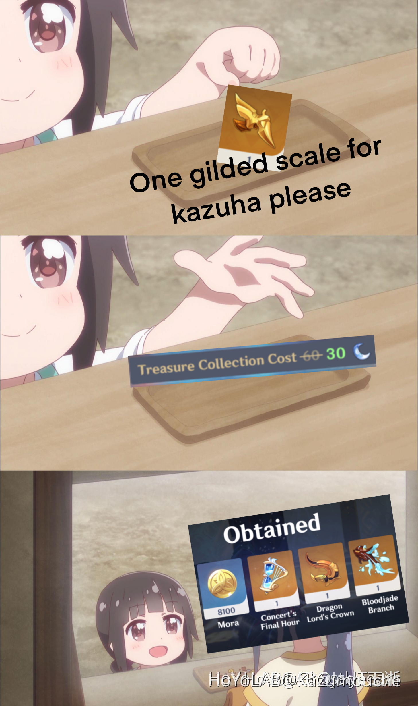 I just want my gilded scale ;-; Genshin Impact | HoYoLAB