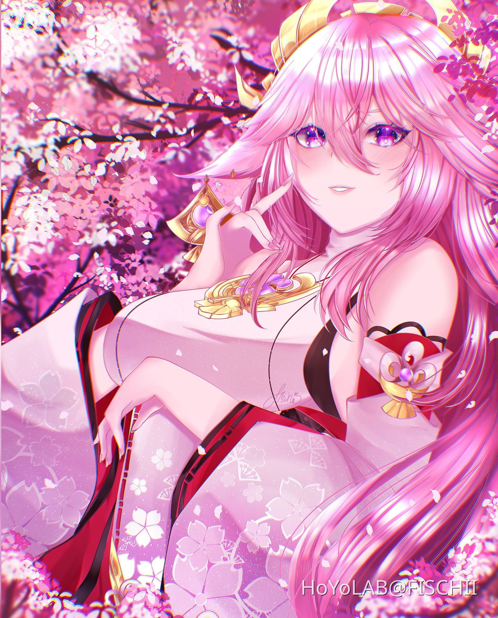 Yaemiko fanart Genshin Impact | HoYoLAB