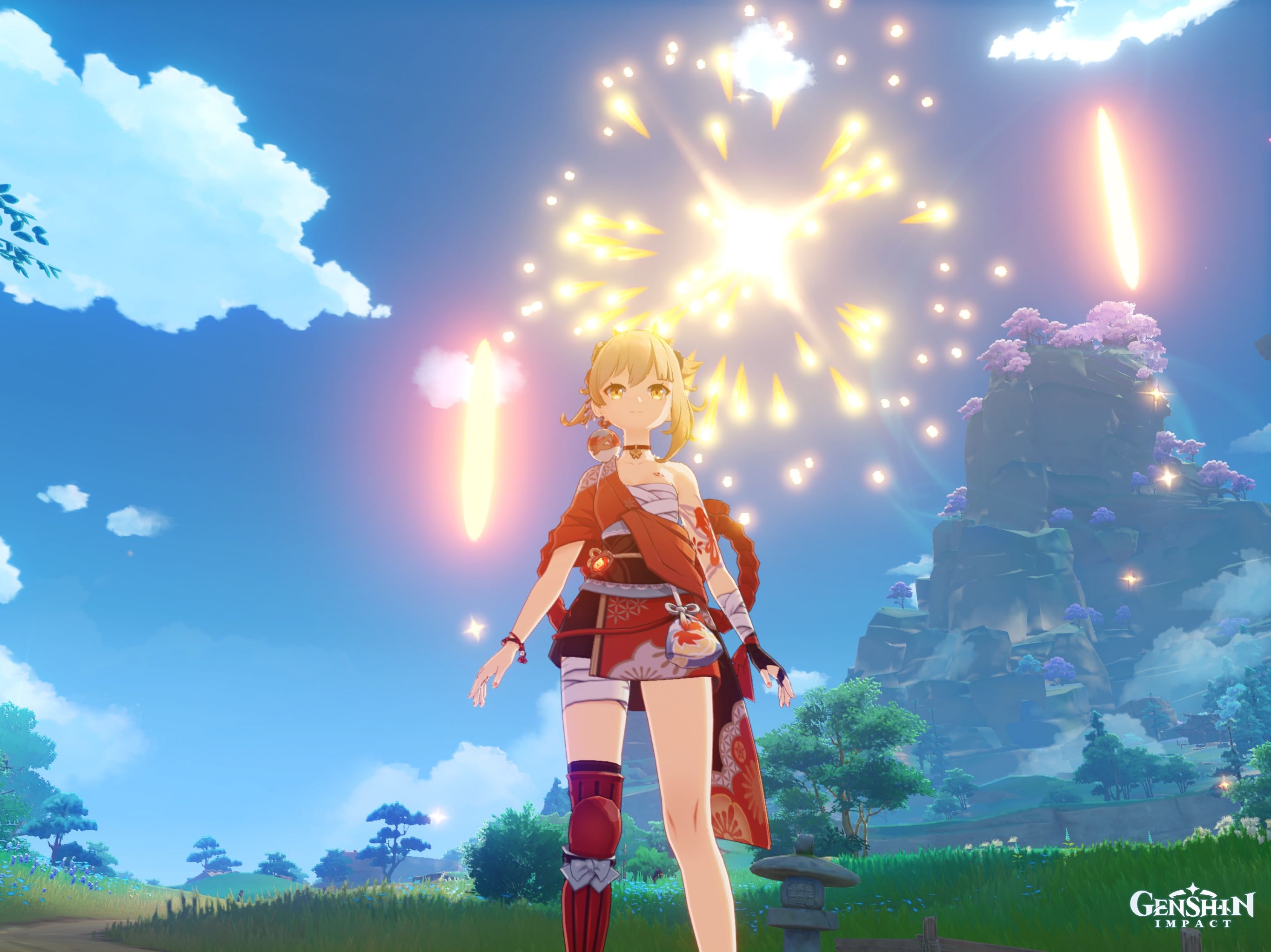 Playing with Fire Daily Commission Genshin Impact | HoYoLAB