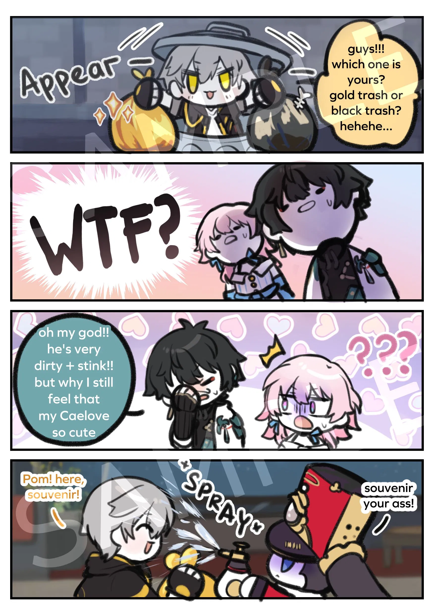 HSR 4 komas comic~ (dual language, EN and ID) Honkai: Star Rail | HoYoLAB