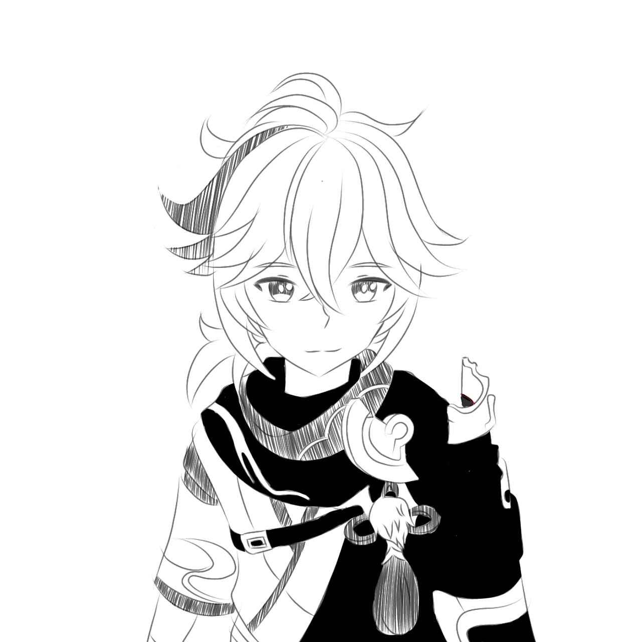 A quick drawing Genshin Impact | HoYoLAB