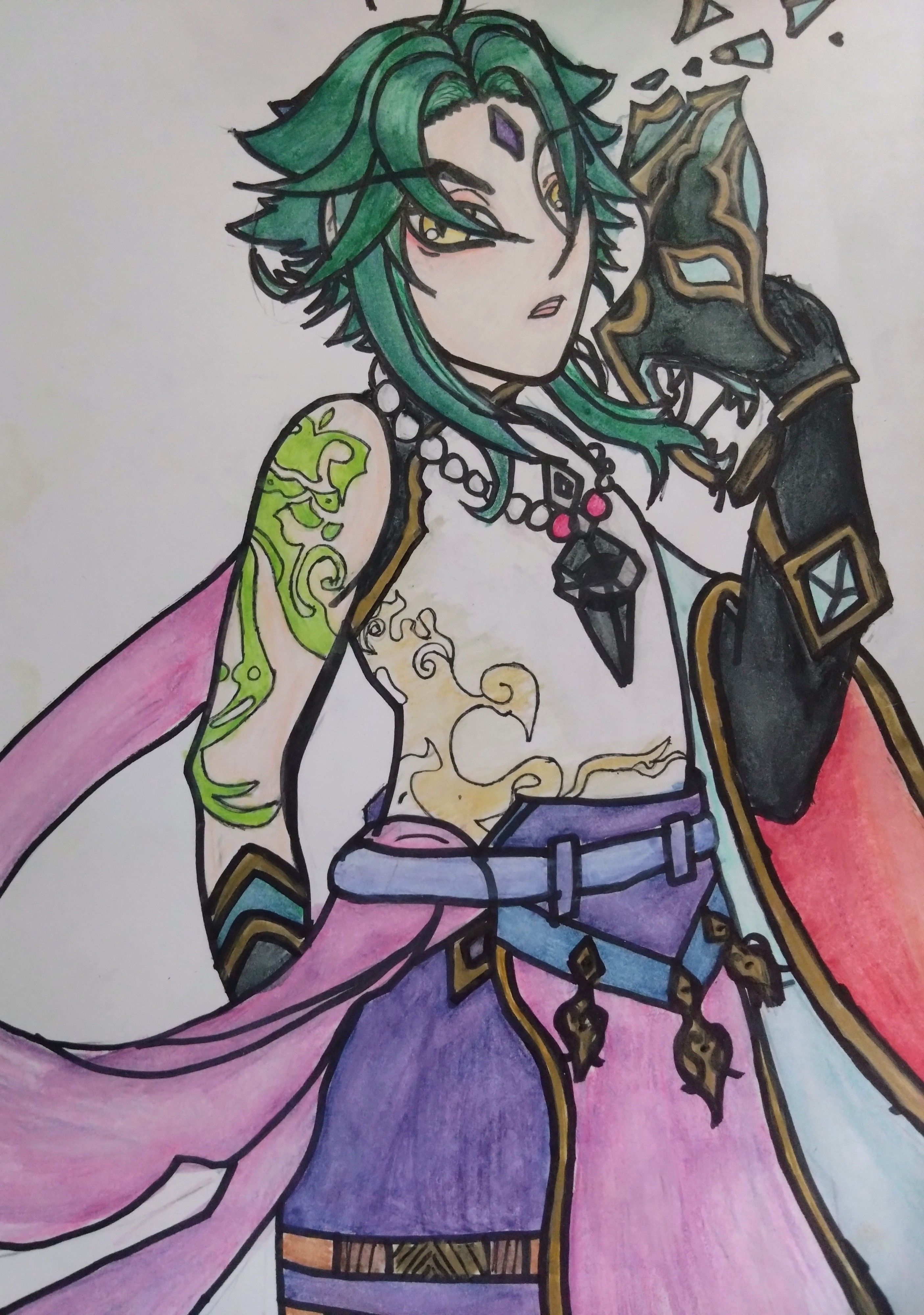 xiao fanart Genshin Impact | HoYoLAB