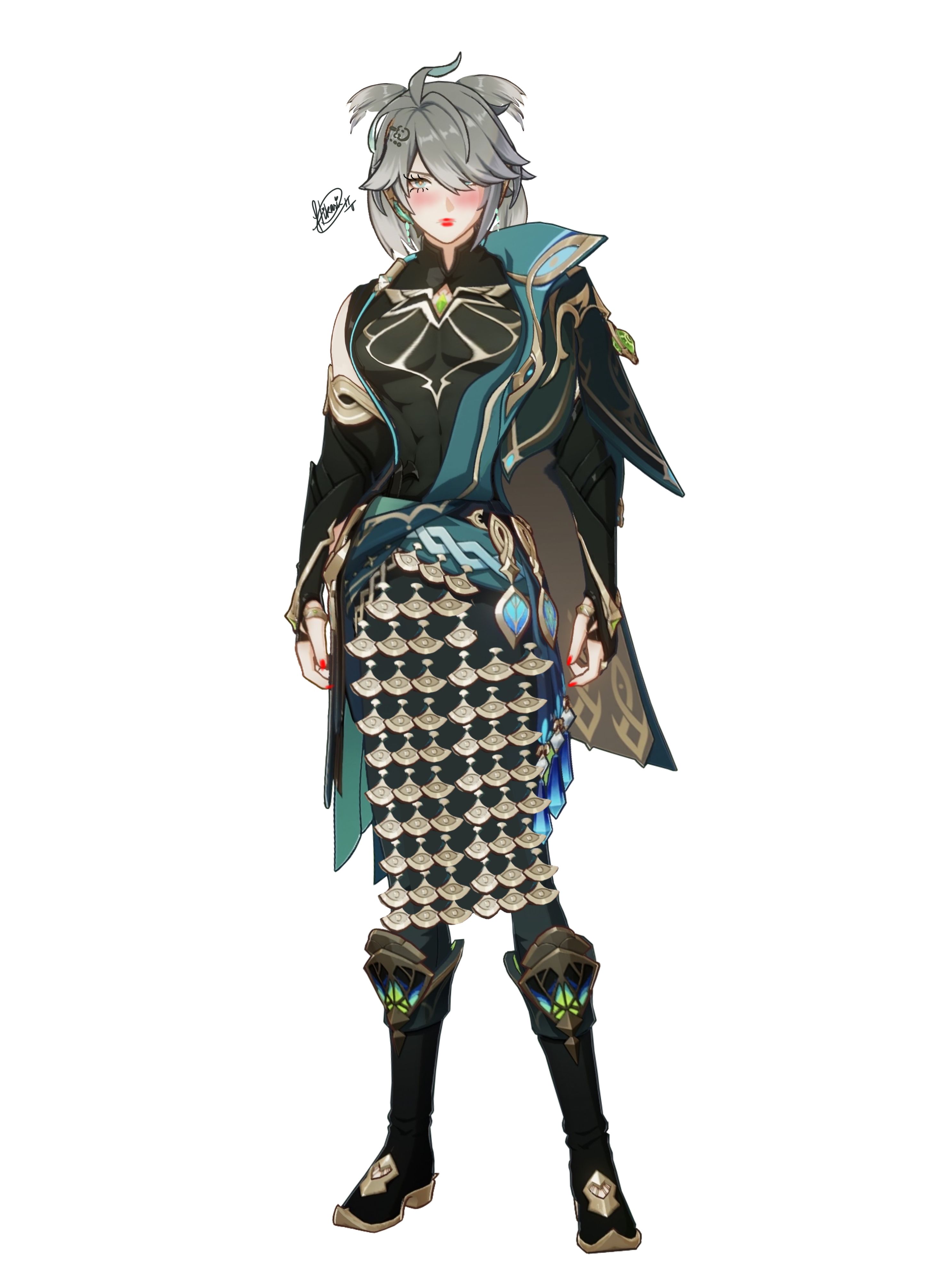 alhaitham genderbend 😍💅 (no AI used!) Genshin Impact | HoYoLAB