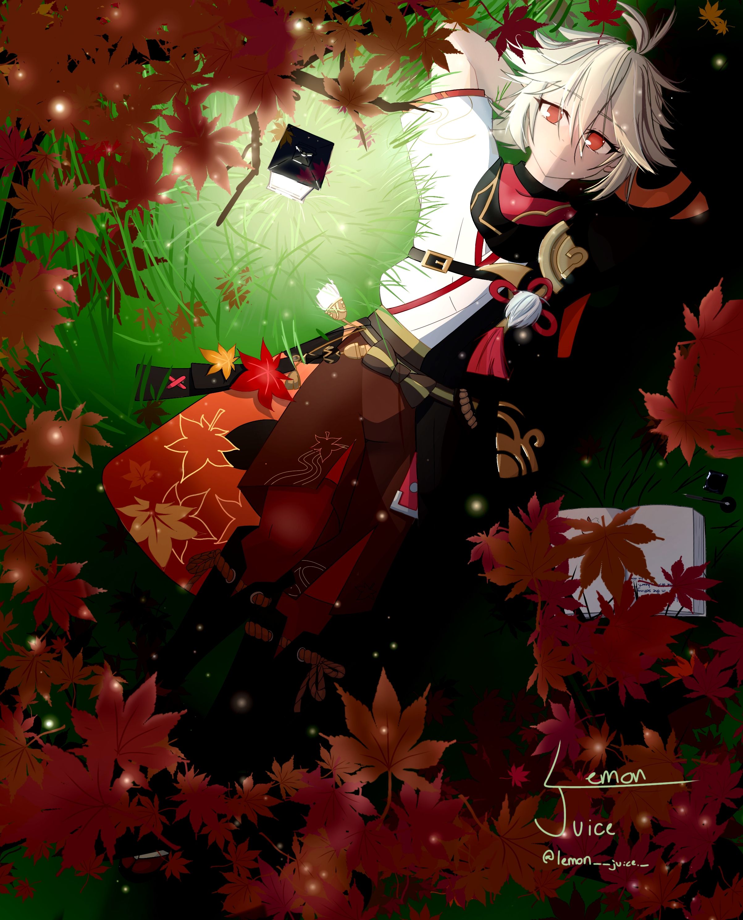 Kazuha Fanart Contest Submission Genshin Impact Hoyolab