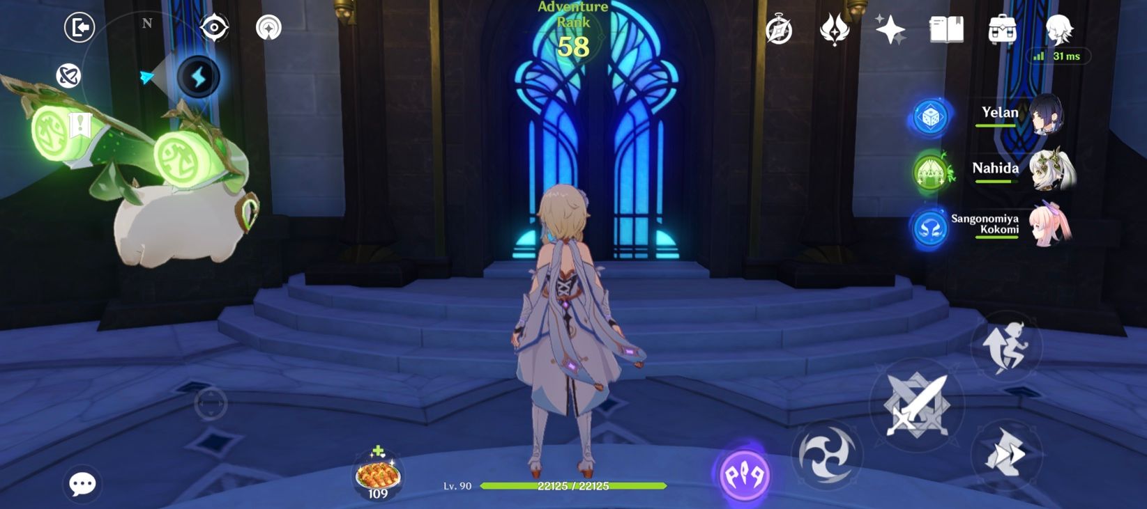 Lumine mained Scara dook to Ar59 Genshin Impact | HoYoLAB