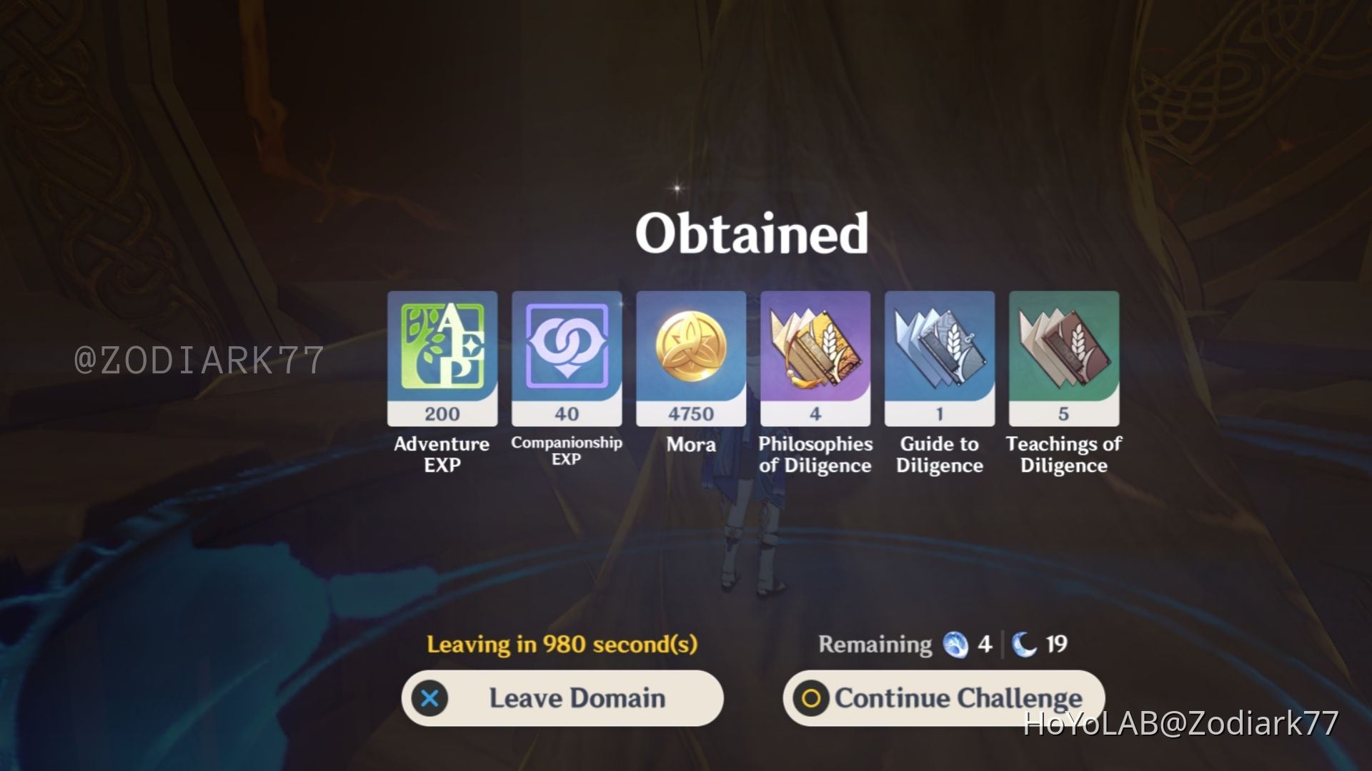 What is the highest you obtained in Talent Domain? Genshin Impact | HoYoLAB
