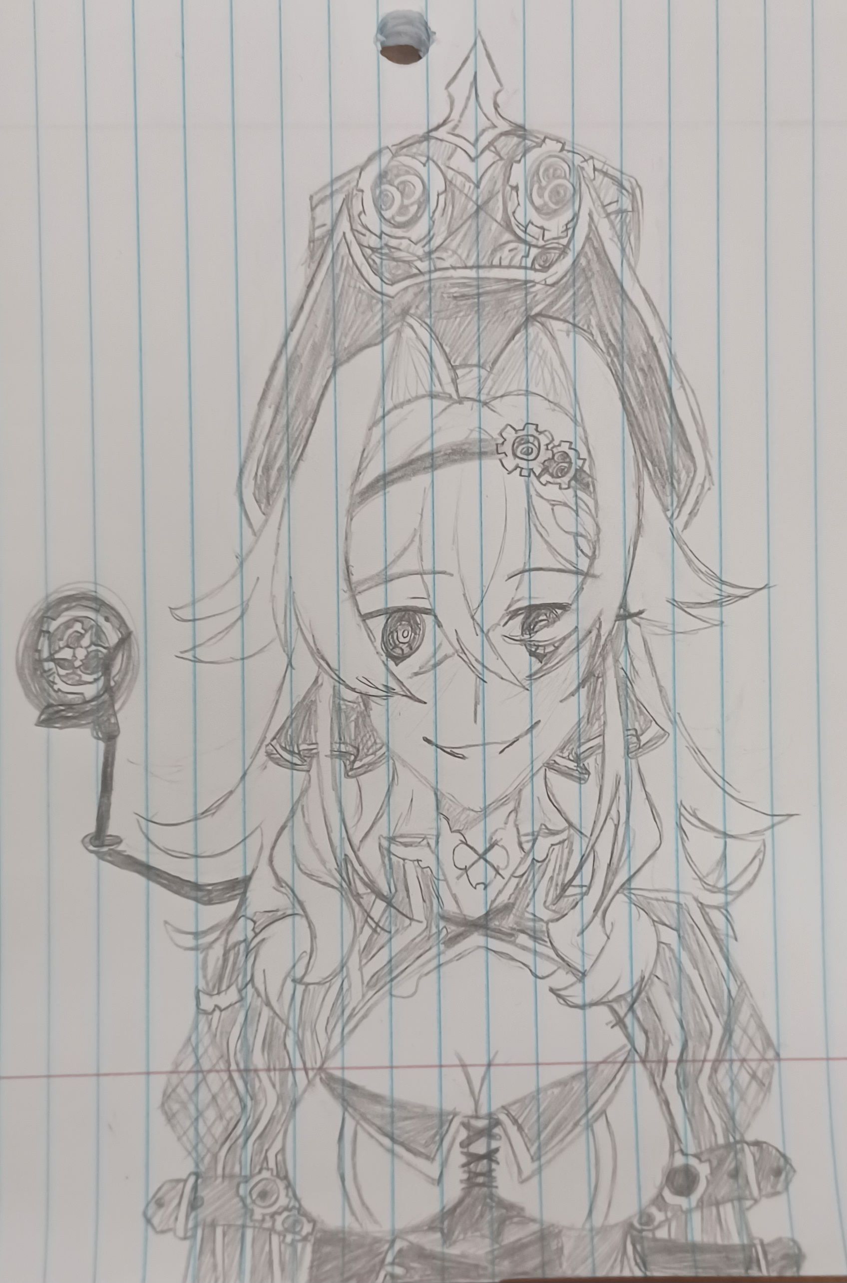 I rediscovered my hatred for drawing gears Honkai Impact 3rd | HoYoLAB