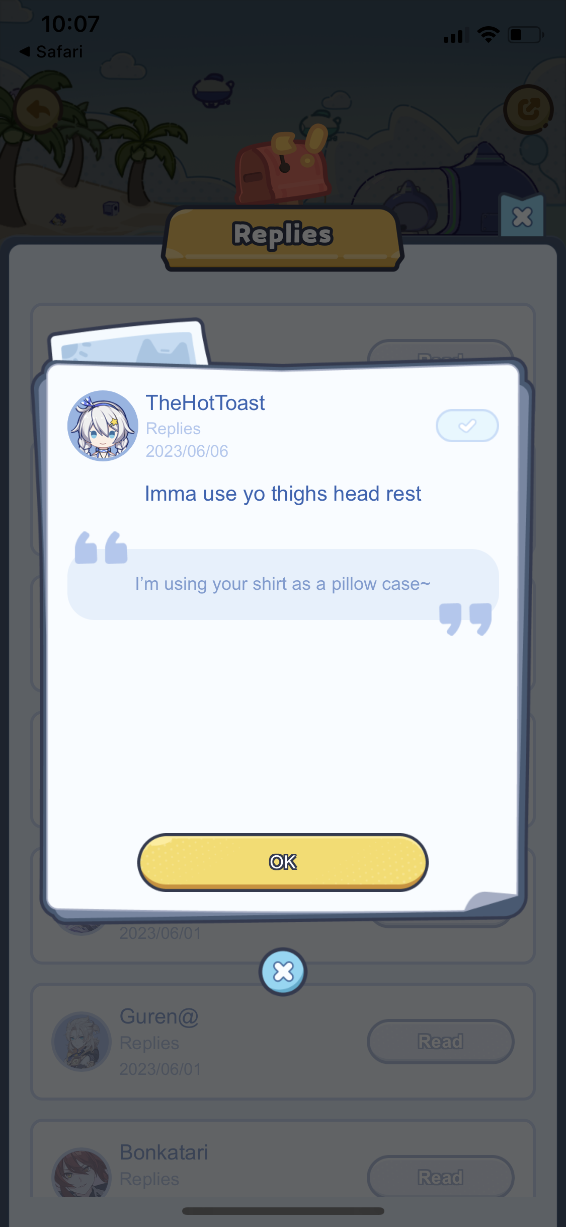 First comes rizz then comes romance | HoYoLAB