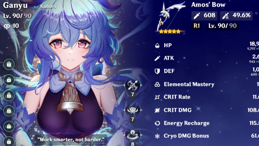 Ganyu. 7-7-8. Genshin Impact | HoYoLAB