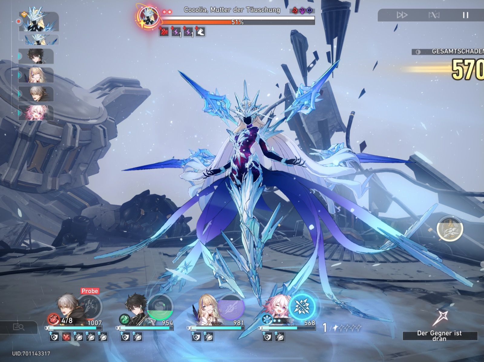 My favorite fight in HSR so far ... Honkai: Star Rail | HoYoLAB