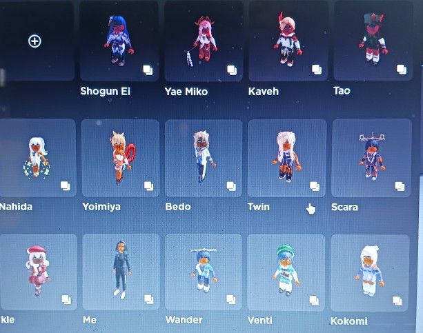 Cosplaying on roblox Genshin Impact | HoYoLAB