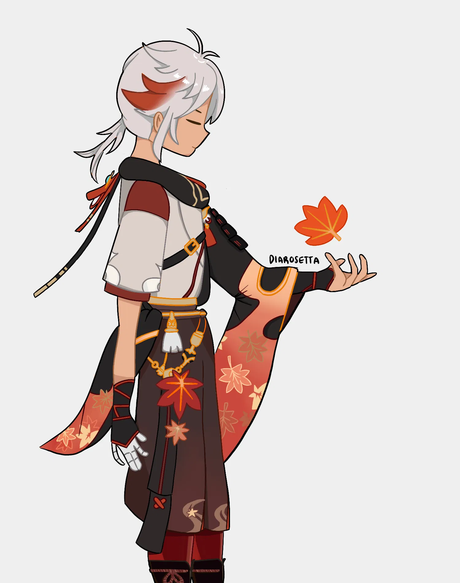 Kaedahara Kazuha Fan Art Submission Genshin Impact | HoYoLAB