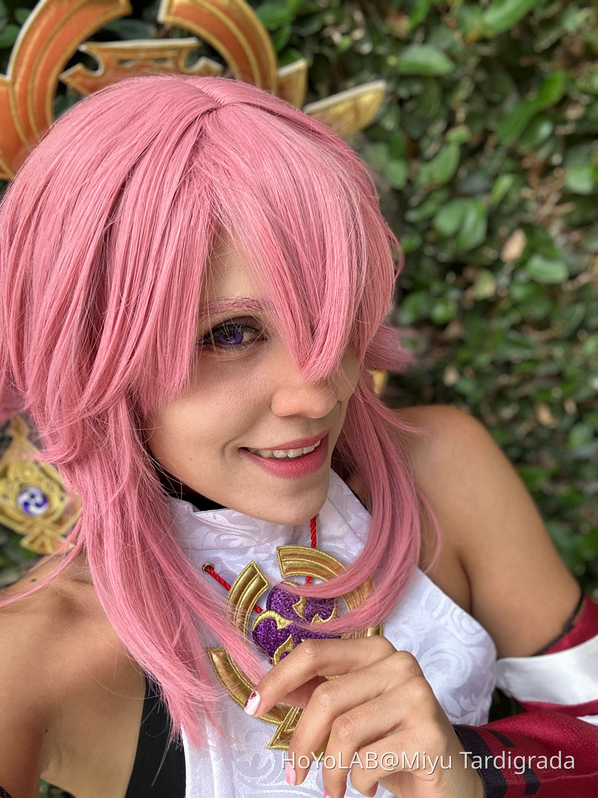 My Yae Miko cosplay 💕🌸 Ara Ara~ such a good day … 🦊 Genshin Impact ...