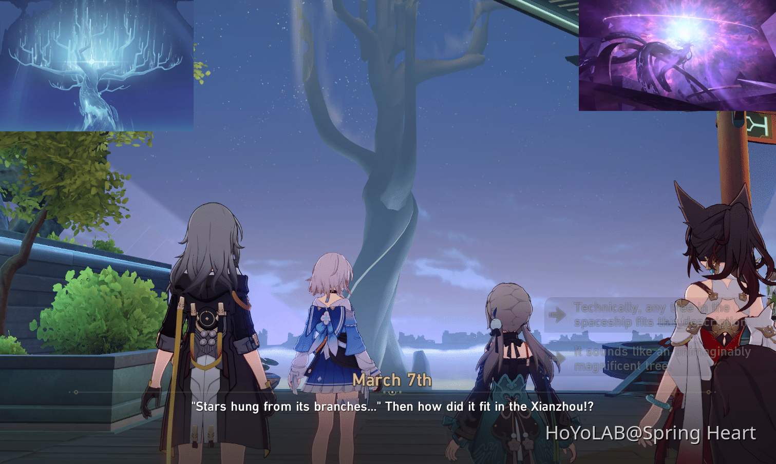 Why do all these games have a magic tree? 0.0 Honkai: Star Rail | HoYoLAB