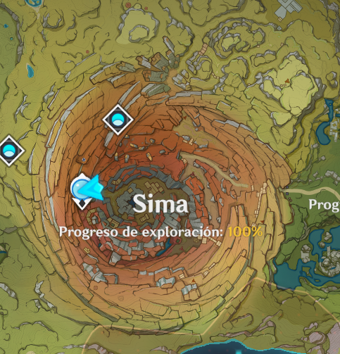Progreso Exploración Sima Superficie Genshin Impact | HoYoLAB