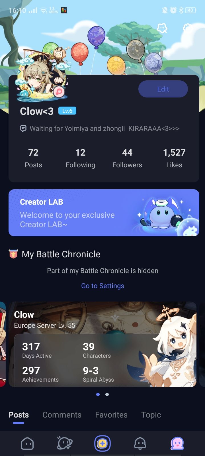 After ≈1 year I find out that I can change dark mode. Genshin Impact ...