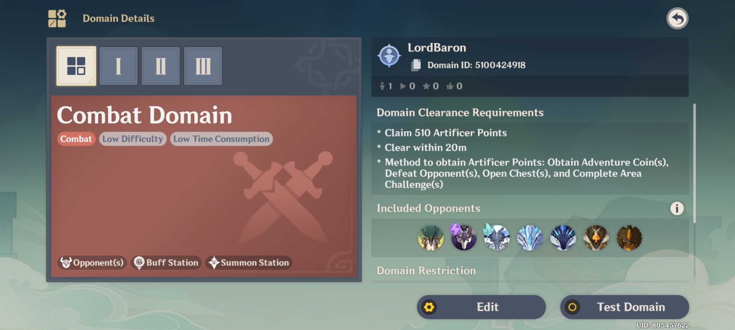 [Shared Custom Domain] Domain ID: 5100424918 + ASIA Genshin Impact ...