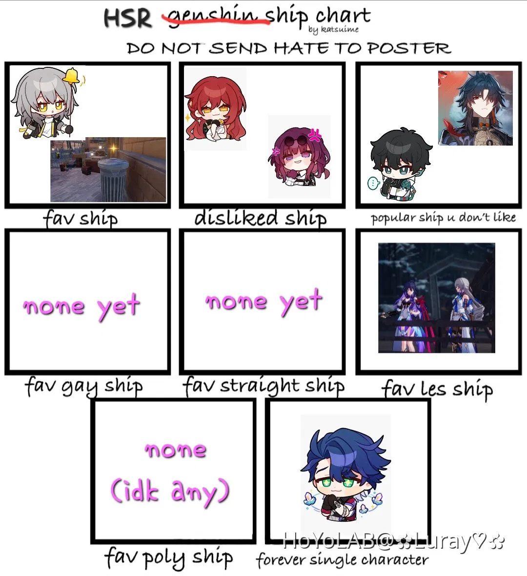 My Fav Genshin and HSR ships | HoYoLAB