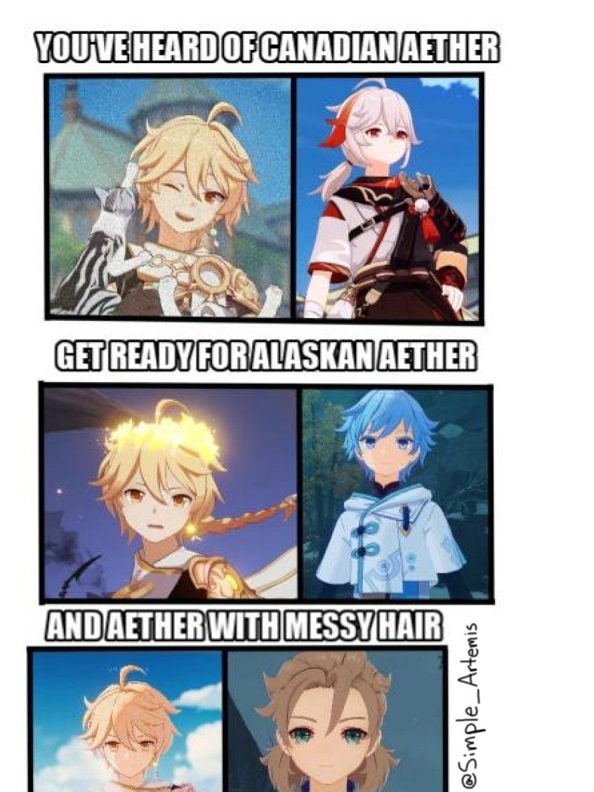 You've heard of Canadian Aether... Genshin Impact | HoYoLAB