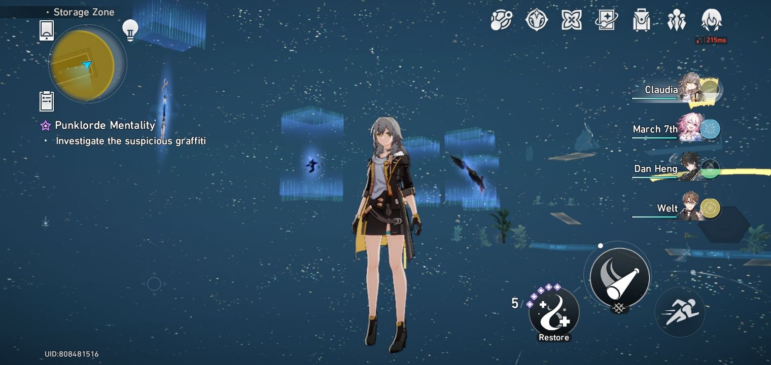 Playing The New Hsr Update As A Mobile Player With Space Running Out I