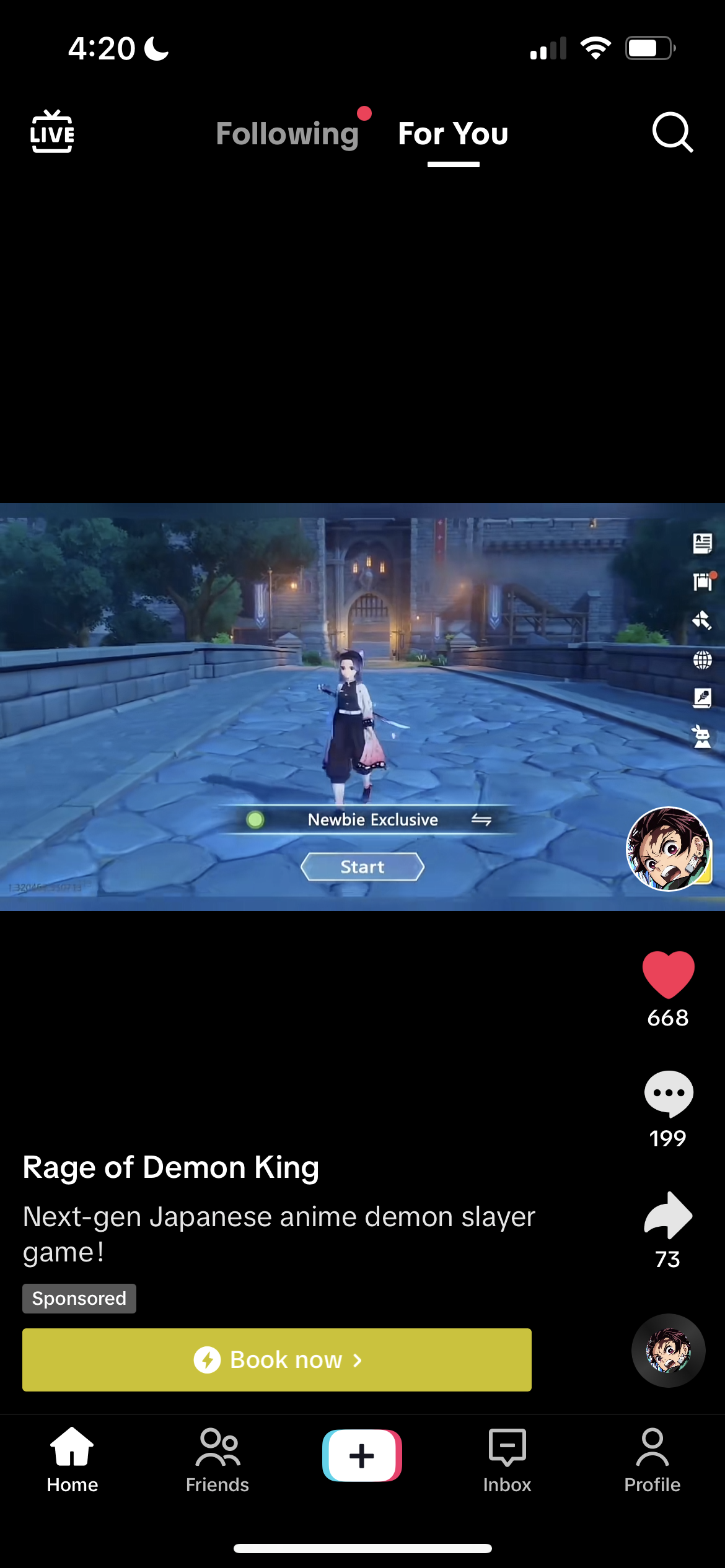 Rip off demon slayer game I found it’s literally just Genshin with ...