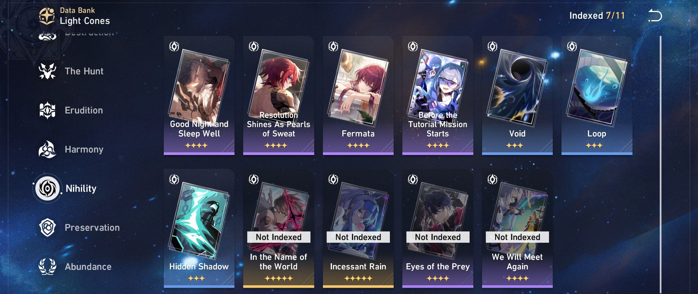 4 nihility LC wasted haha 🥲 Honkai: Star Rail | HoYoLAB