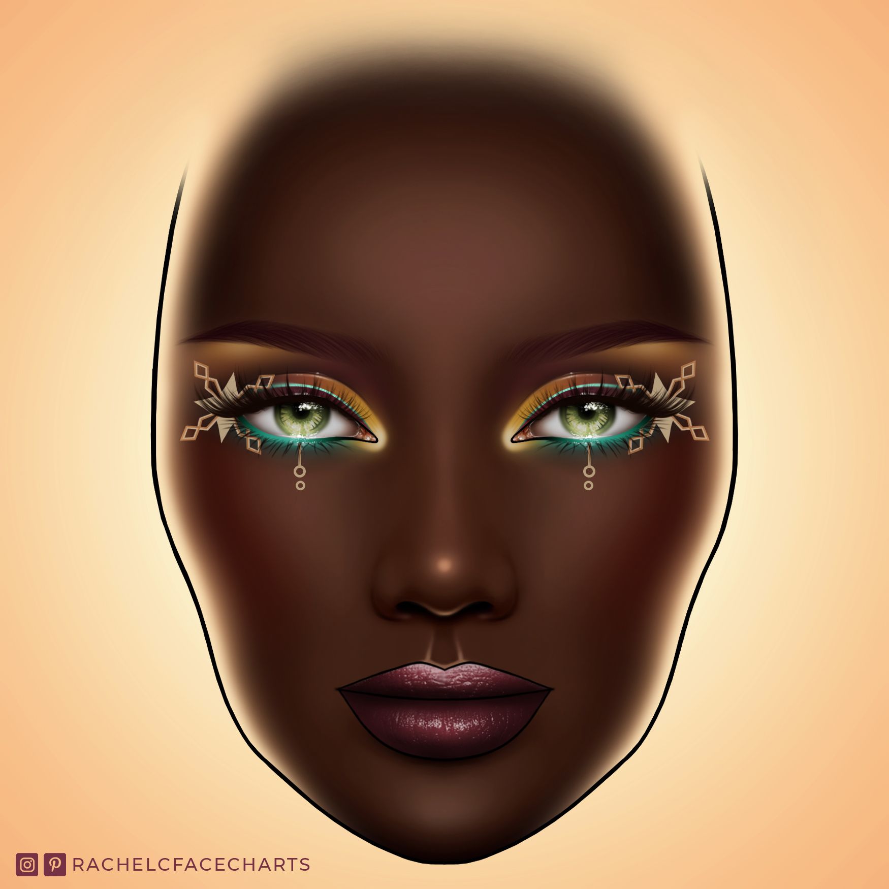 Makeup look inspired by Shikanoin Heizou 🤔 Genshin Impact | HoYoLAB