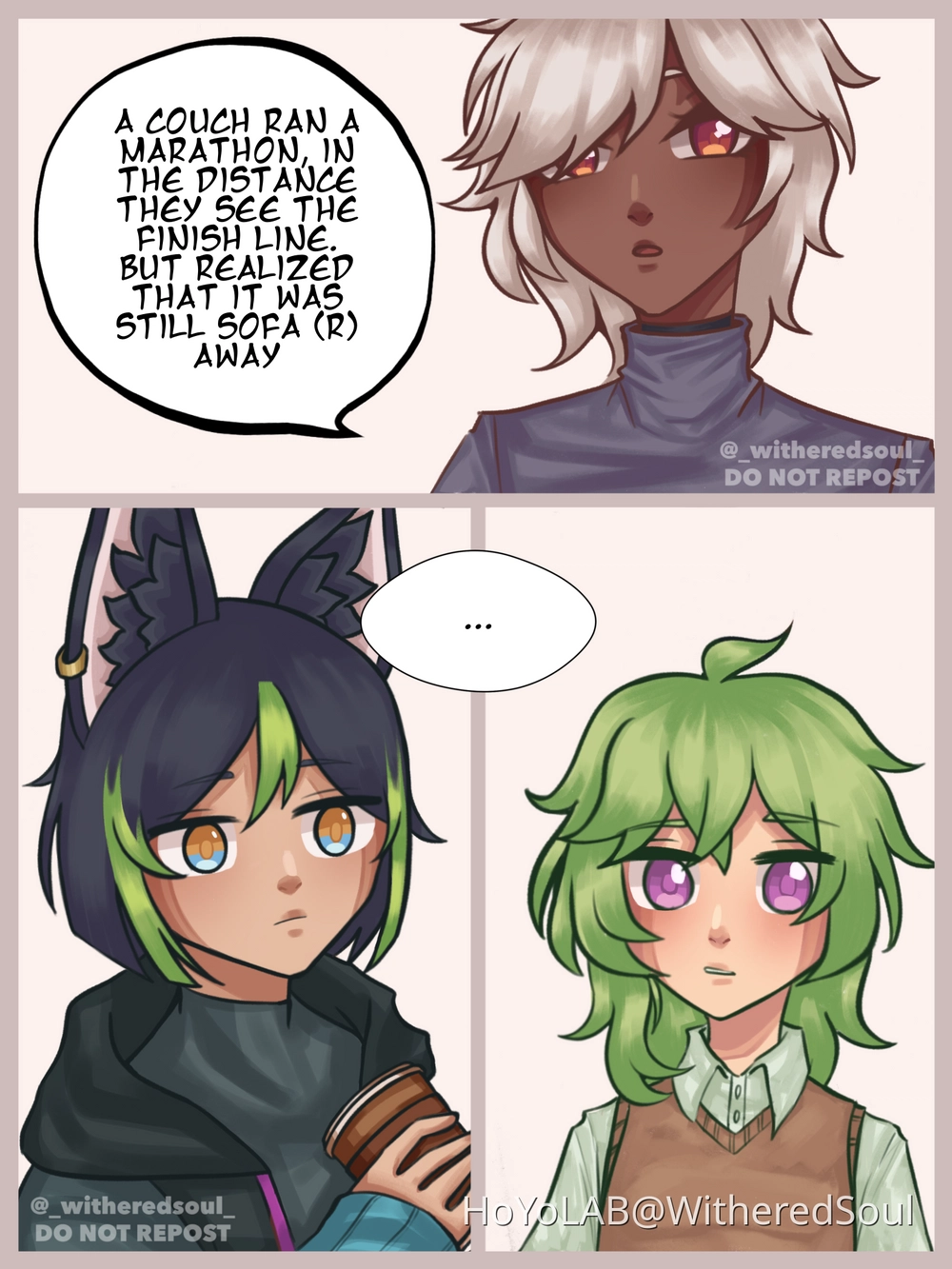 Short comic (featuring: Tighnari, Collei & Cyno) Genshin Impact | HoYoLAB