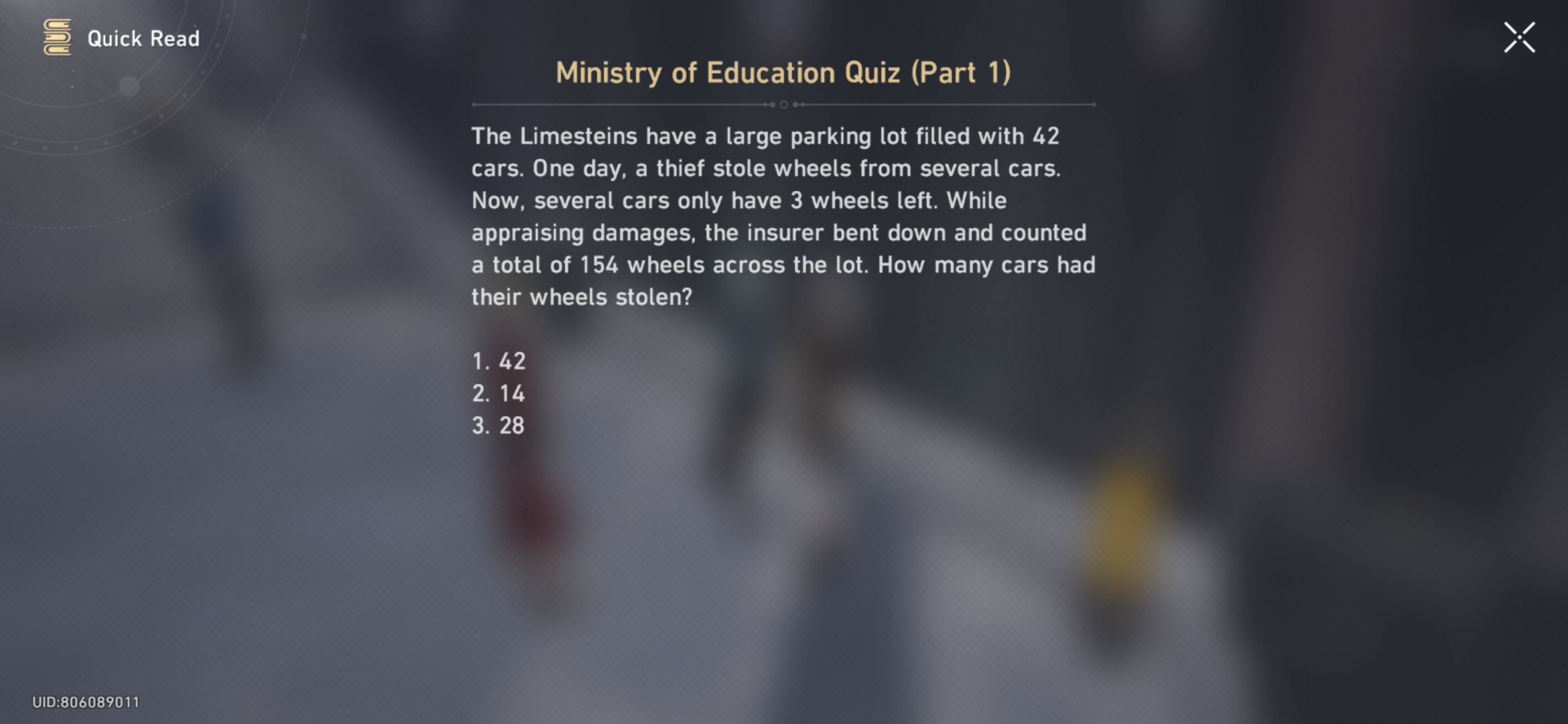 bro i aint doing math questions Honkai: Star Rail | HoYoLAB